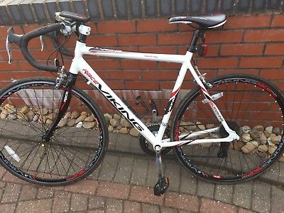 Viking Men’s Road White Racing Bike – Second Hand Road Bikes