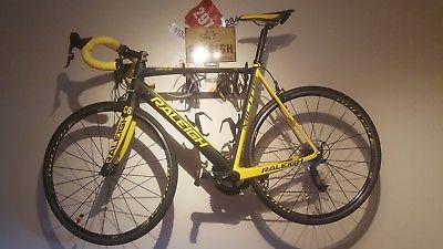 Raleigh Militis Race Carbon Road Bike In Black Yellow – Second Hand ...