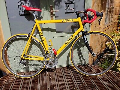 road Racing Ribble Cycle ..58cm Frame ..yellow (see Photos For ...