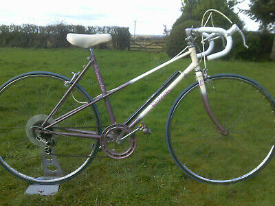 Vintage Raleigh Panache Ladies Womens Racing Road Mixte Racer Cycle ...