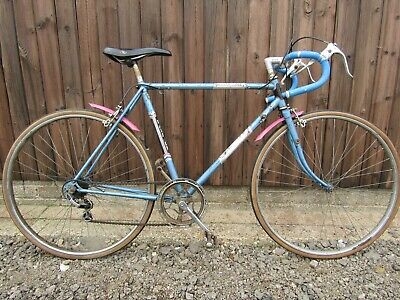 Raleigh Arena Mens Vintage Road Bike Racer Racing Bicycle Blue Student ...