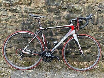 Ribble Red/white/black Sportive Racing Carbon Frame Road Bike, 53cm ...