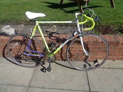 Vintage Raleigh Scorpio Racing Road Bike Sakae 12 Speed Shimano Cycle ...