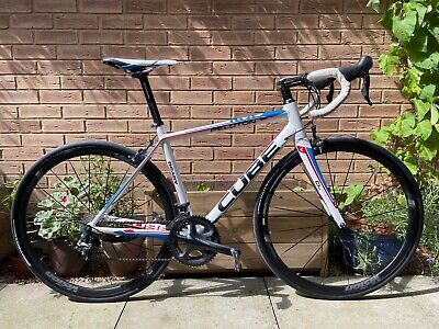 Cube Peloton Race White Road Bike 53cm Ultegra/105 Immaculate – Second ...