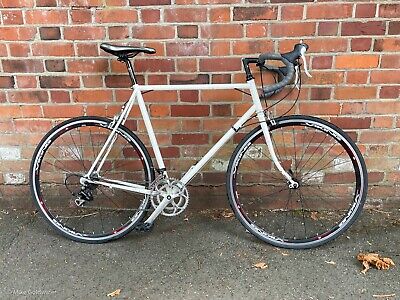 Steel Road Racing Bike, Custom Built, Large 23″ Frame, 700c Wheel ...