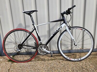 Giant Aluxx Sl 6000 Road Racing Bike Black & White Lightweight Butted ...