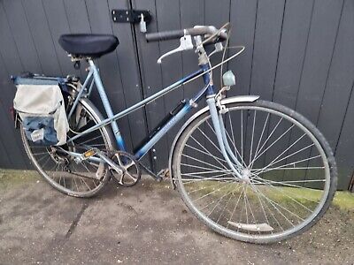 Vintage Blue Raleigh Wisp Ladies Road Racing Bicycle Project 5 Speed ...