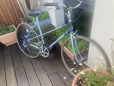 Vintage Blue Raleigh Wisp Ladies Road Racing Bicycle Project 5 Speed ...