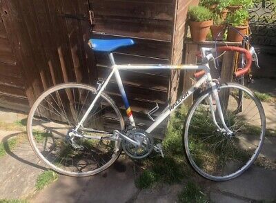 Vintage Raleigh Racing Road Bike; Large; White; Aluminium Wheels; Steel ...