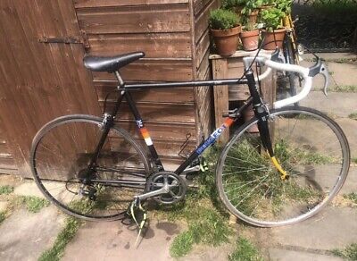 Vintage Peugeot Elan Racing Road Bike; Large; Black; Aluminium Wheels ...